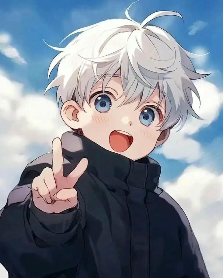 Trọn bộ 100+ hình ảnh anime cute nam cực đáng yêu dễ thương