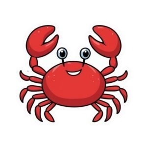 Trọn bộ 200+ con cua chibi rất dễ thương và đơn giản